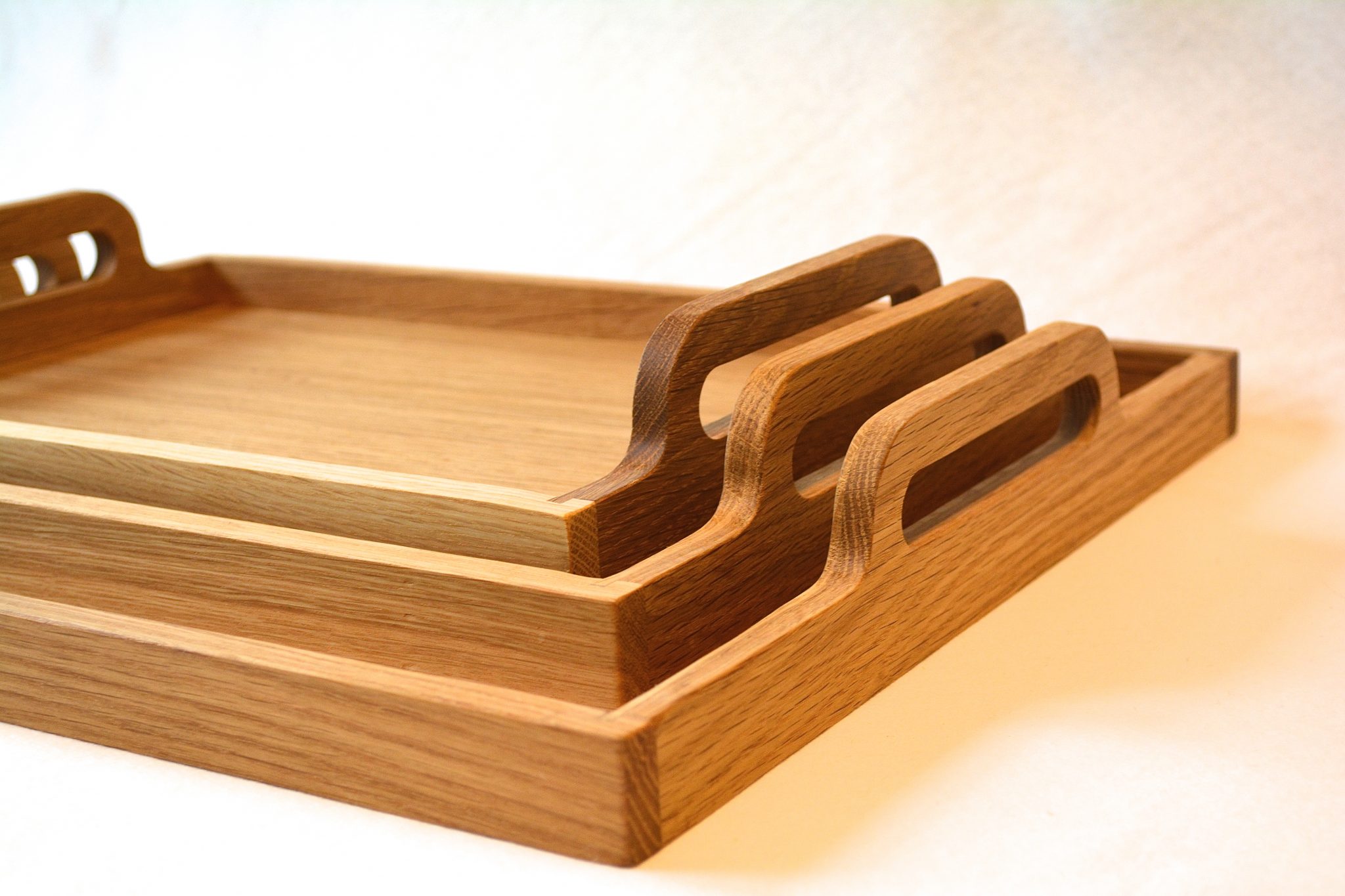 Serveringsbrett i eik - Palma store